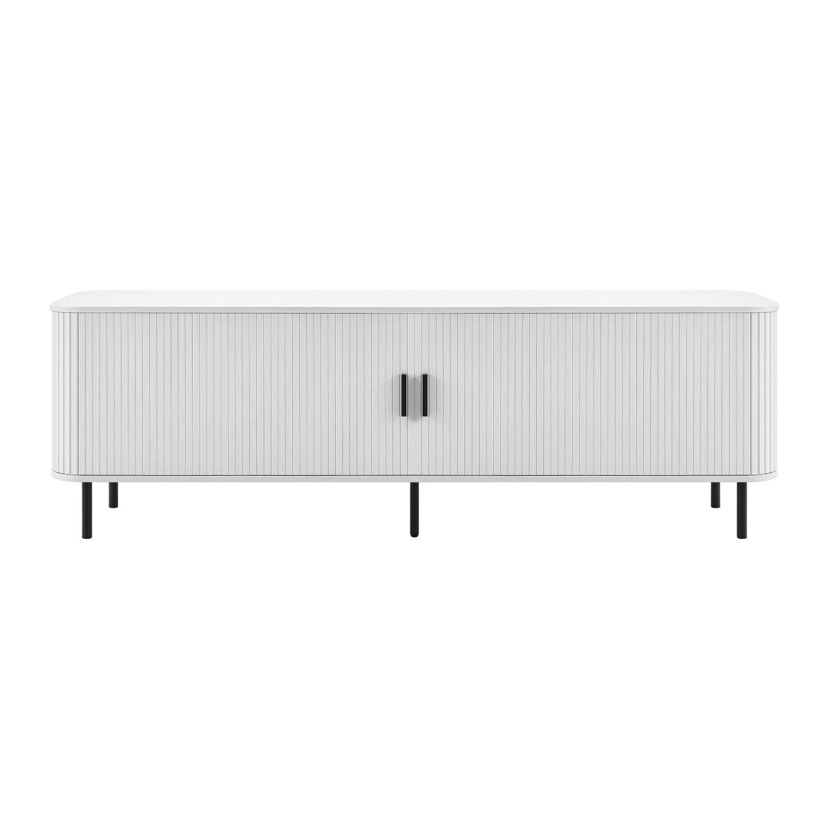 Aurex Fluted Sliding-Door Entertainment Unit, 180 cm – Exclusivia