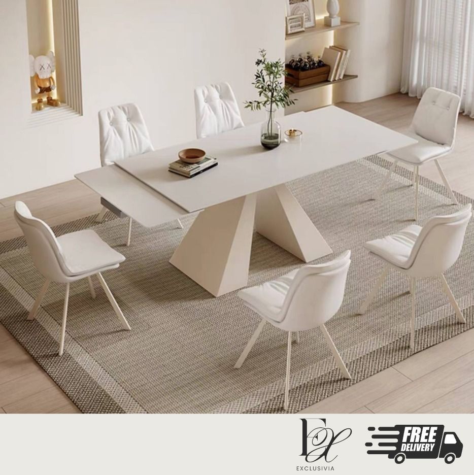 JACE Modern Sintered Stone Dining Table – Exclusivia