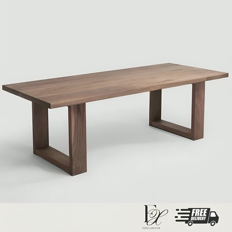 SCHIK Modern Ash Wood Dining Table – Exclusivia