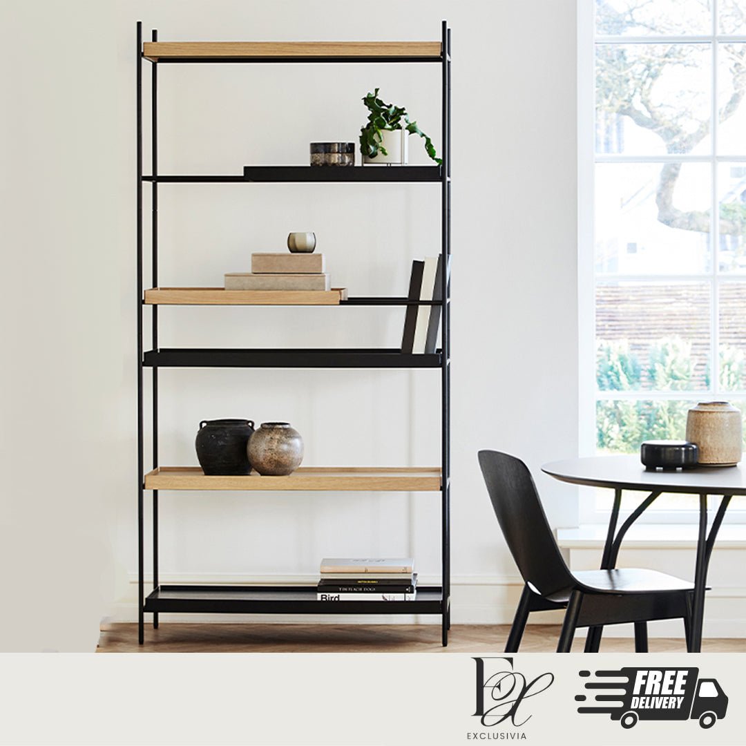 AJO Modern Industrial Display Shelf – Exclusivia