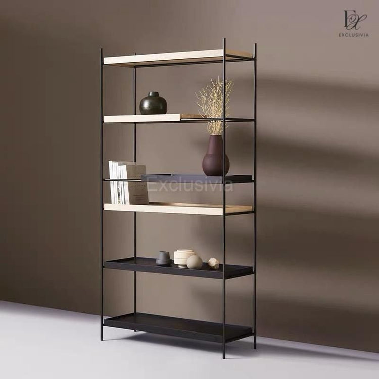 AJO Modern Industrial Display Shelf – Exclusivia
