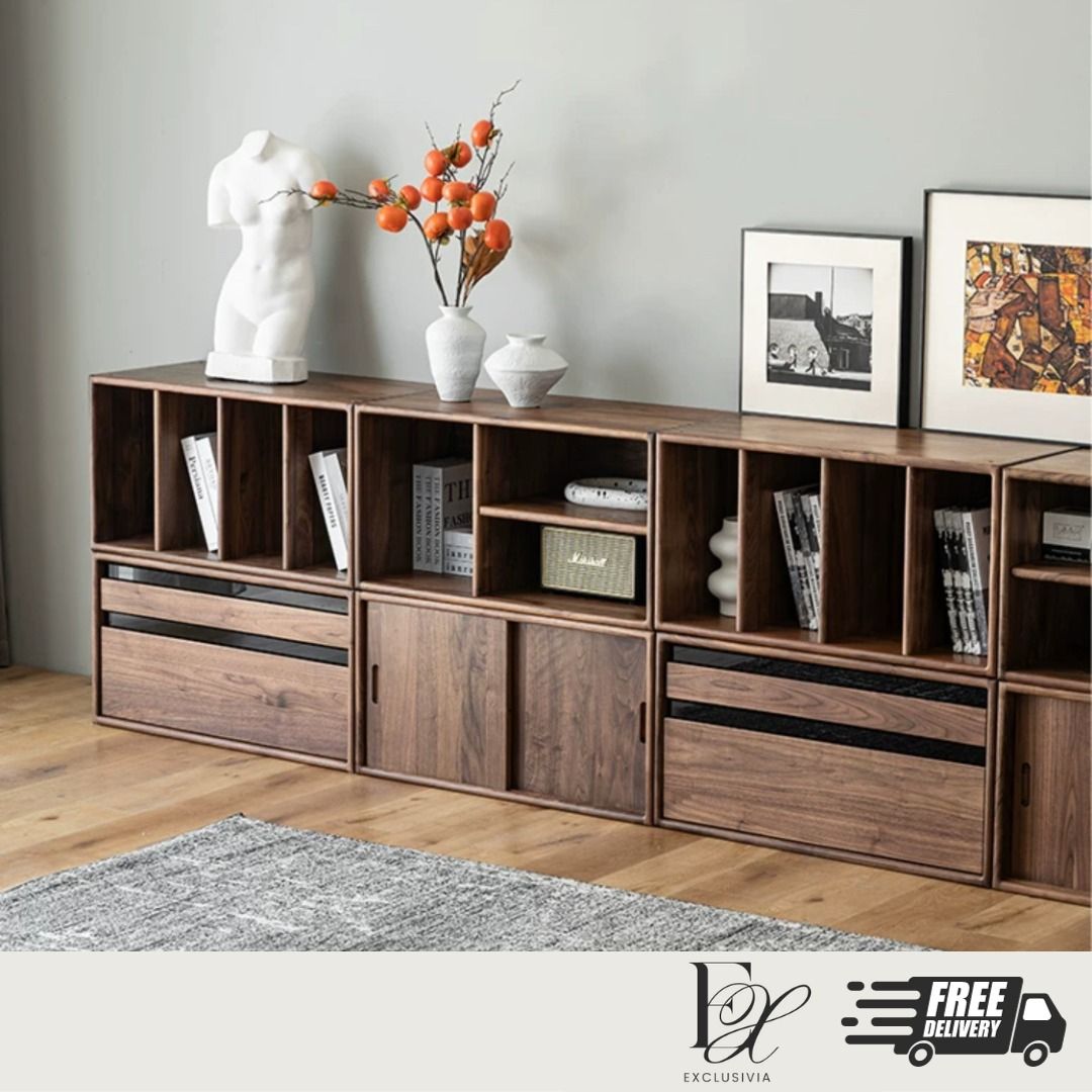 ESOTERIC Rustic Solid Wood Modular Shelf – Exclusivia