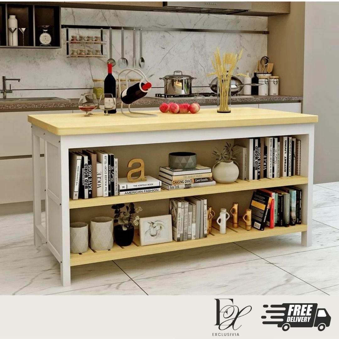 OGBUND Kitchen Island Table – Exclusivia