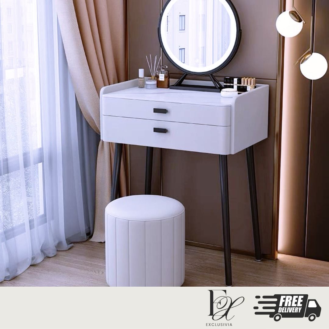RECCE Modern Vanity Table Set – Exclusivia
