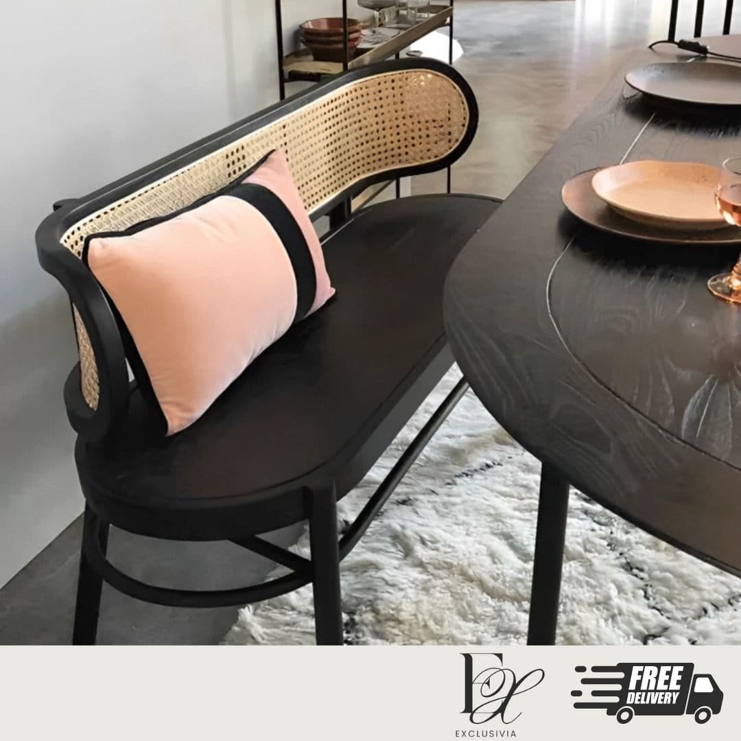 WREN Rattan Bench Chair – Exclusivia